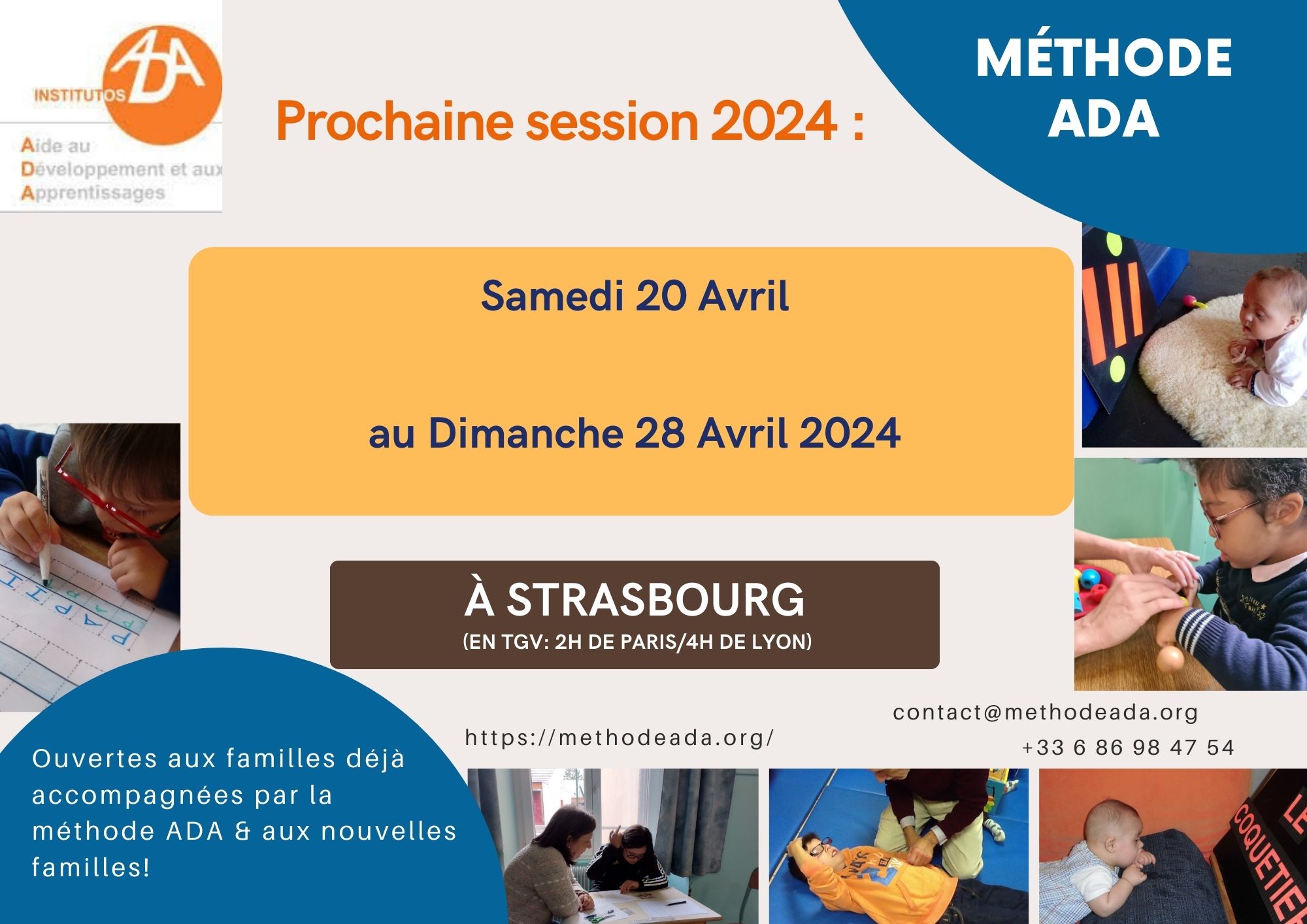 Session ADA – Avril 2024 – Méthode ADA